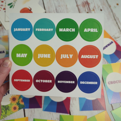Miesiące i Pory Roku – Months and Seasons - gra angielsko-polska z ...